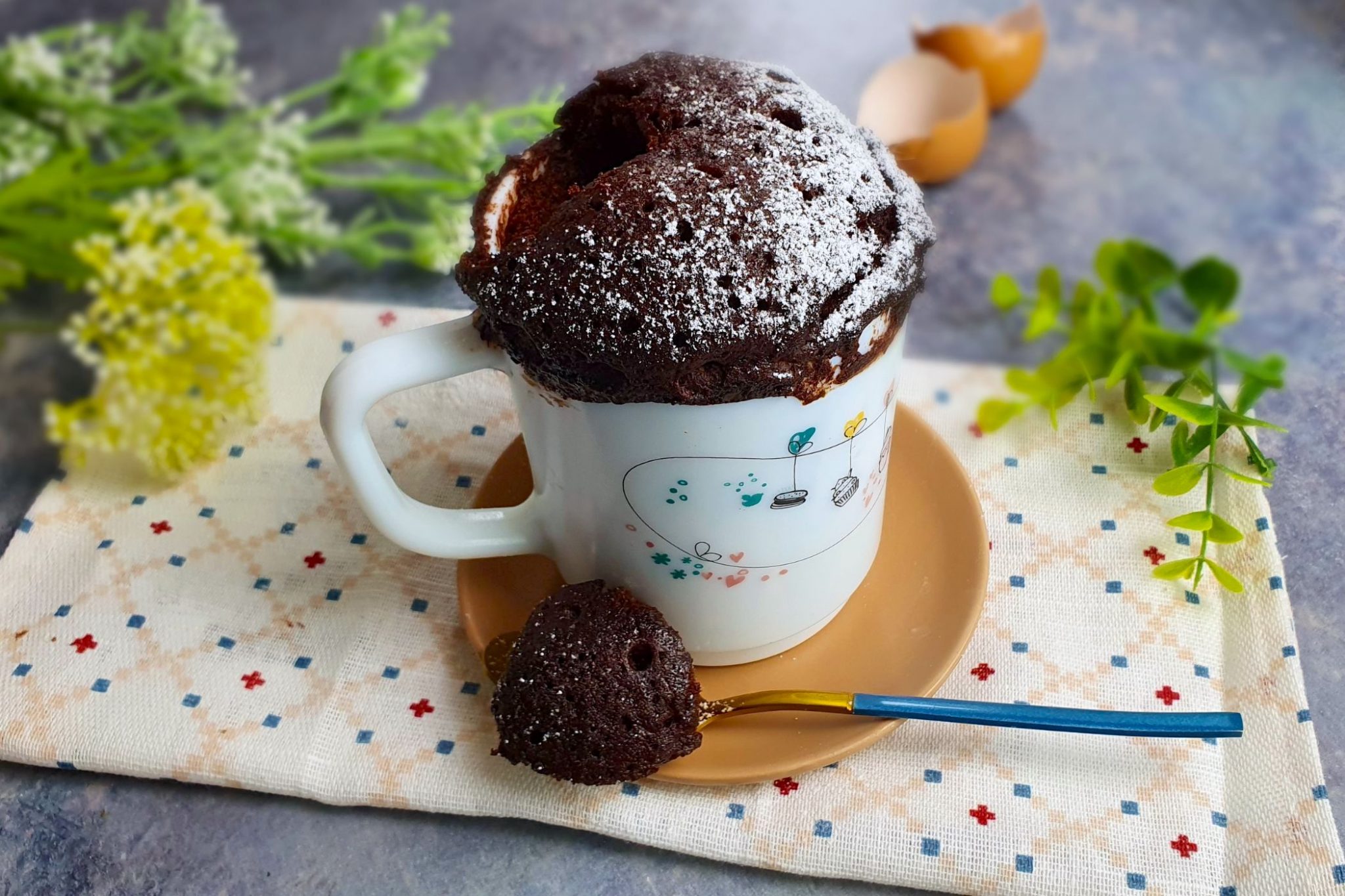 Mug cake al cacao, la ricetta al microonde - MoltoFood