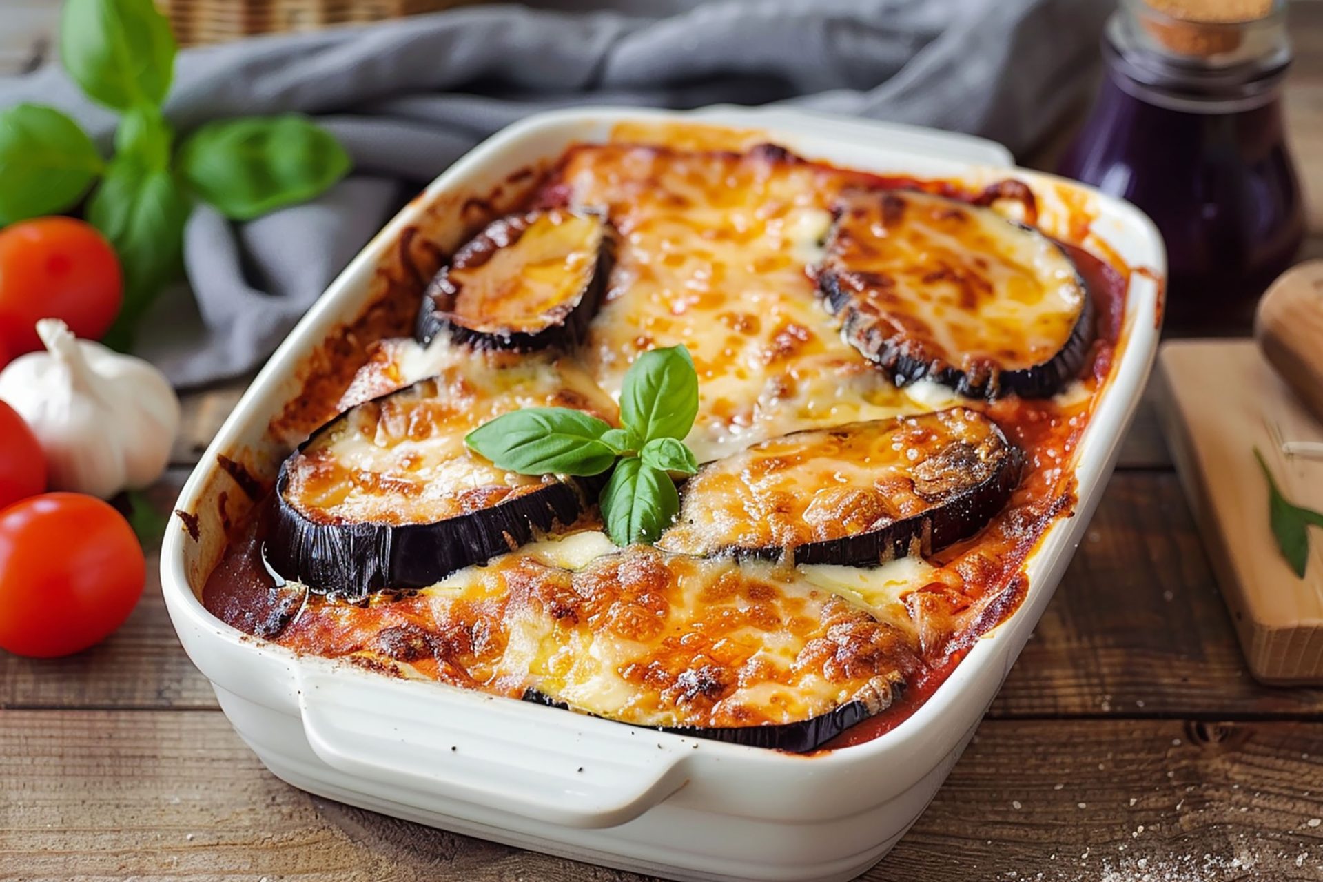 Cosa mangiare con parmigiana di melanzane - MoltoFood