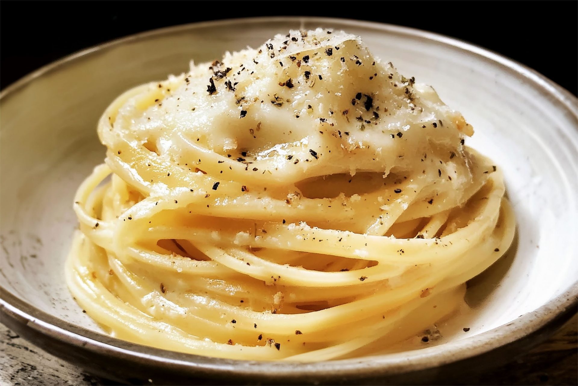 Qual è la differenza tra pecorino romano e altri tipi di pecorino nella cacio e pepe - MoltoFood